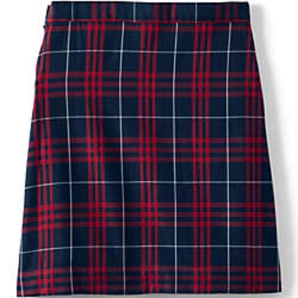 Lands' End | Bottoms | Lands End School Uniform Girls Plaid Aline Skirt ...